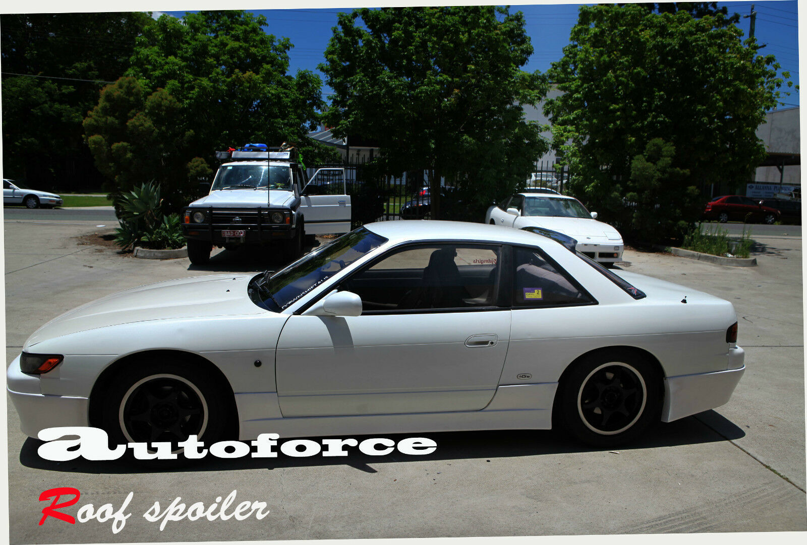 HIC Rear Roof Spoiler - Nissan Silvia S13 - HIC Australia