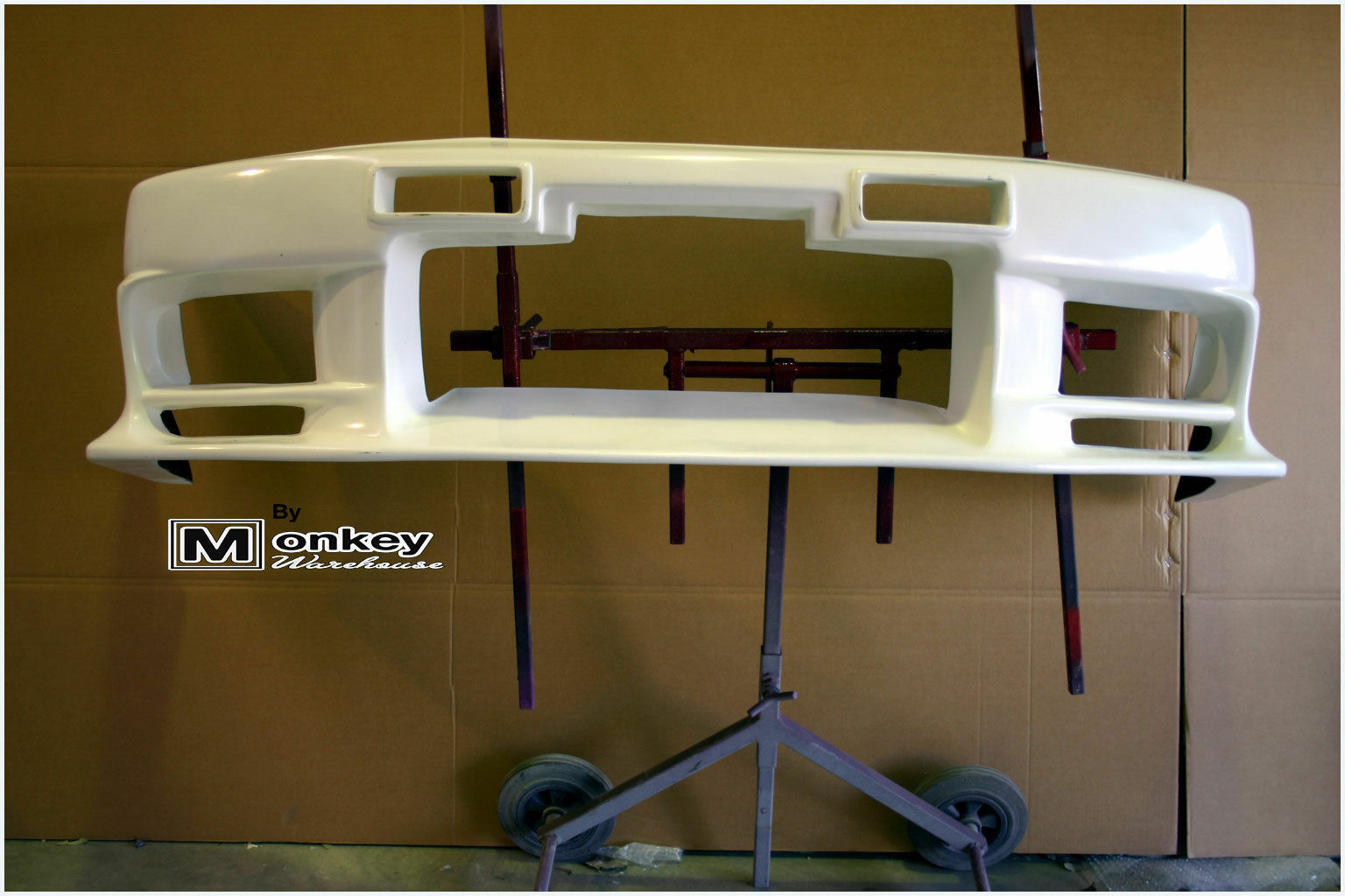 TOP SECRET FRONT BUMPER BODY KIT FOR NISSAN R33 SKYLINE GTS/GTS-T 2 ...