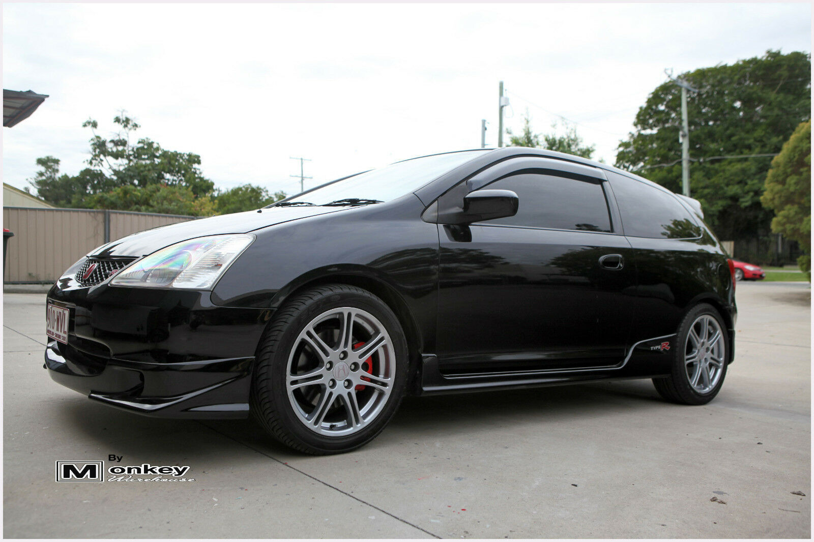 MUGEN FRONT BUMPER LIP SPOILER SUIT EP3 HONDA TYPE-R CIVIC WITH AIR ...