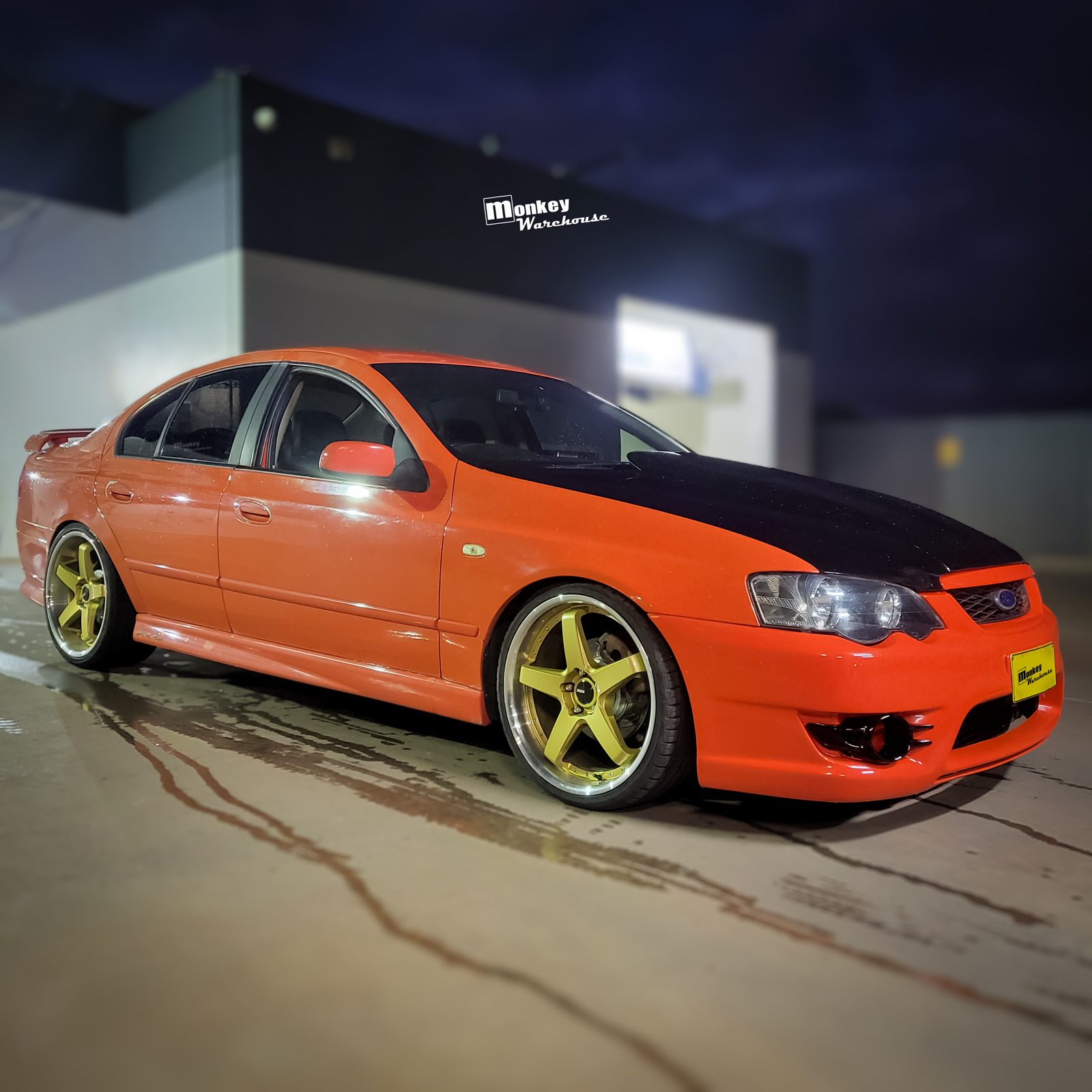 FPV GT/PURSUIT FRONT BUMPER BODY KIT SUITS FORD BA/BF FALCON SEAN/UTE ...