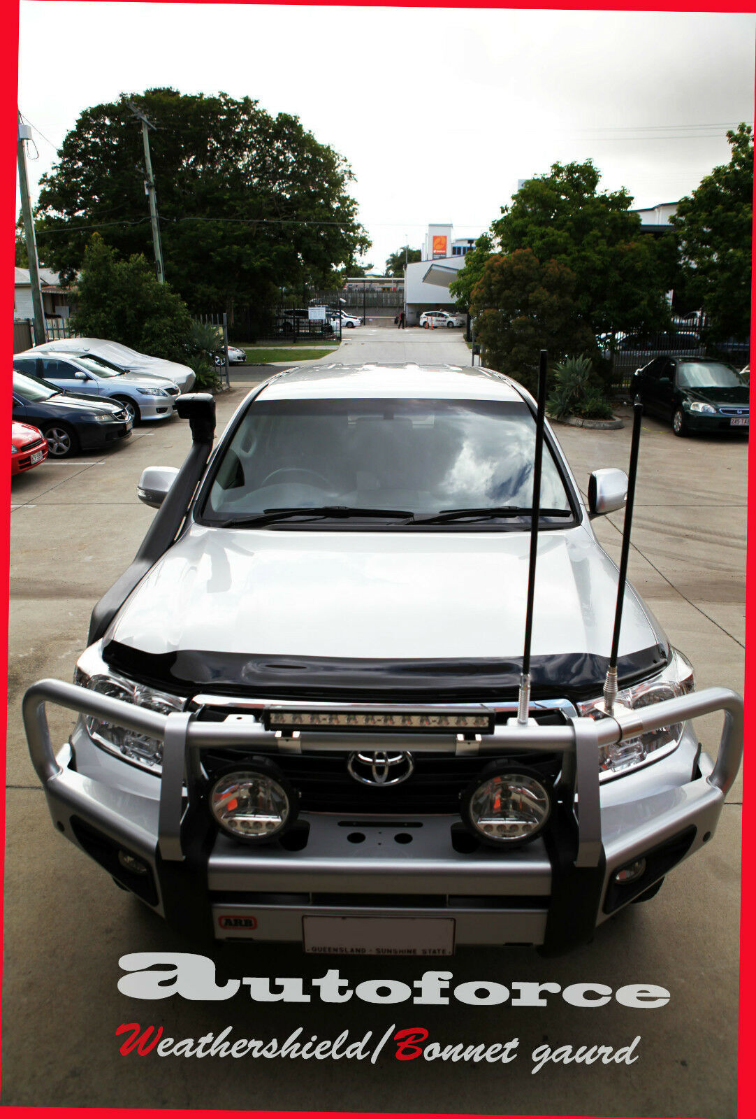 HIC BONNET PROTECTOR- TOYOTA LANDCRUISER 200 SERIES 2007-2013