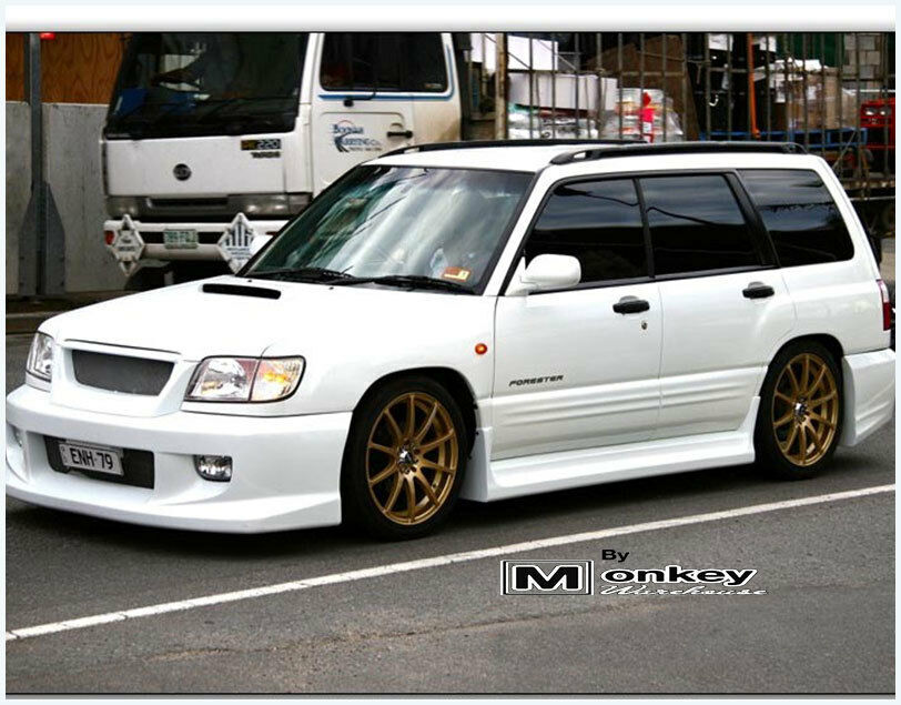 NEW PAIR OF LIBERAL FORESTER SIDE SKIRT BODY KIT SUIT 1997-2002 SUBARU ...