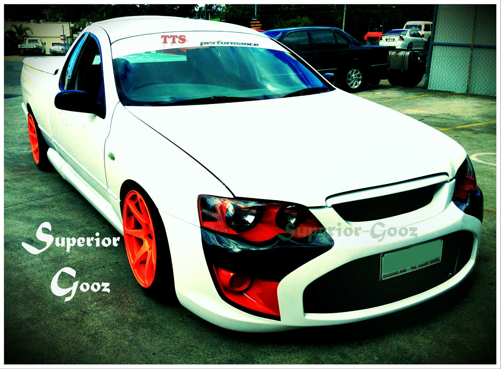 Custom FPV FG F6 Style Front Bumper Body Kit Suits BA/BF Series Falcon ...